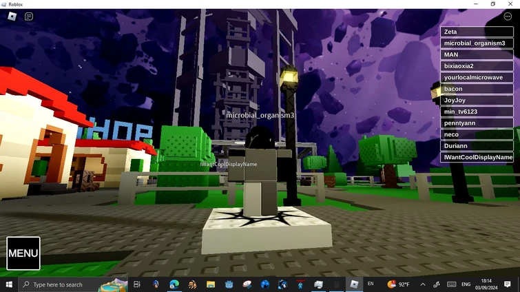 so uhh, it's not really a tdx thing but here's a roblox bug. | Fandom