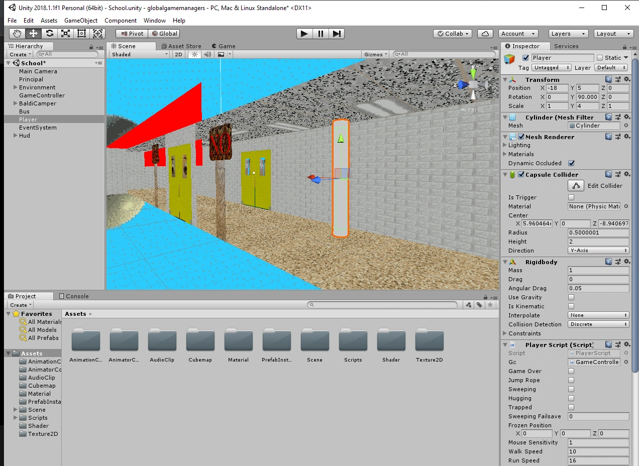 I extracted baldi's basics field trip into unity | Fandom