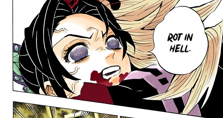 just inosuke, kanao and shinobu roasting doma | Fandom