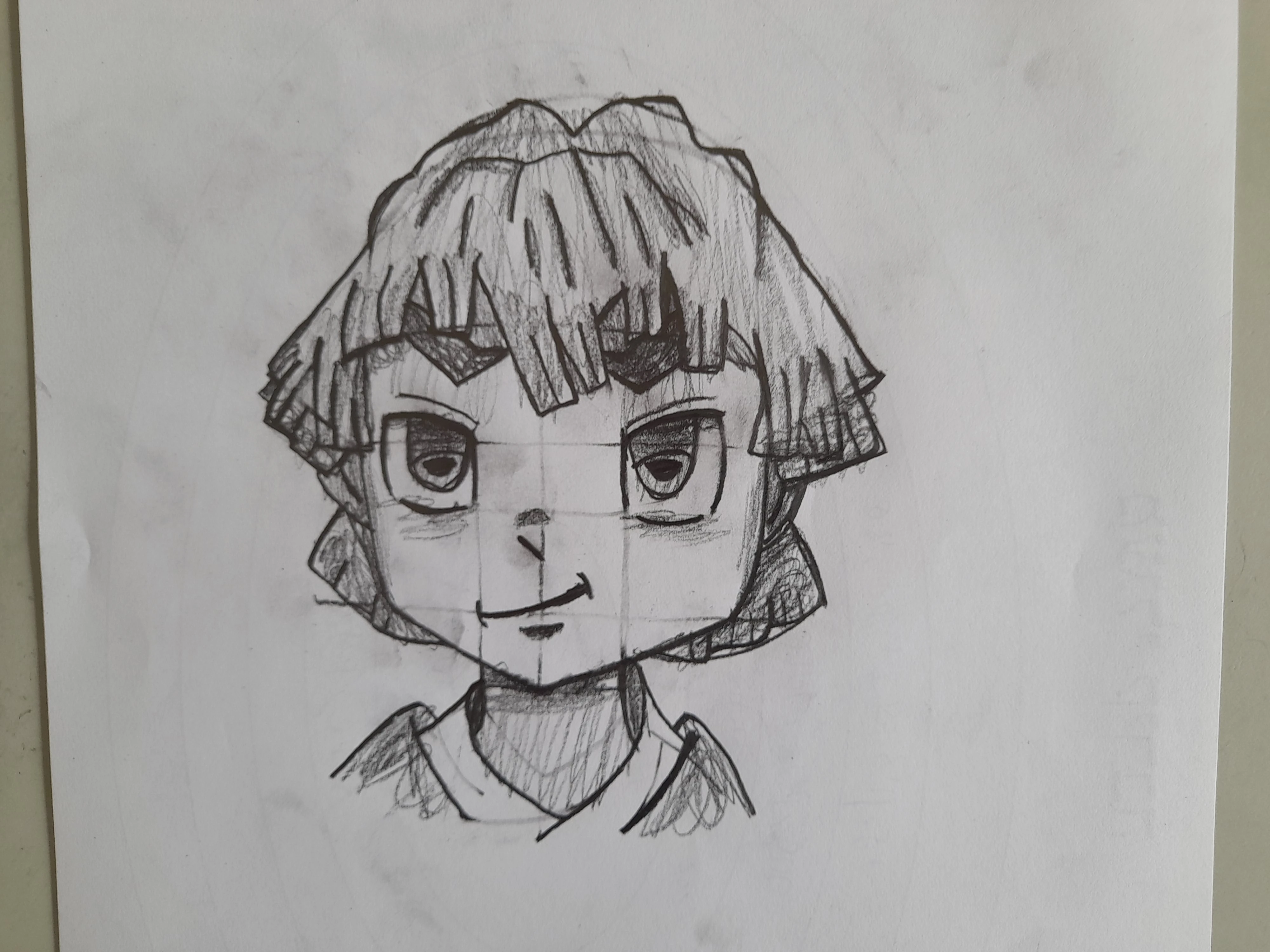 My sketch of Zenitsu | Fandom