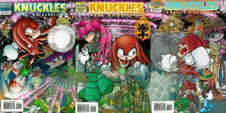 Reviewing all the Ken Penders Knuckles stories: The Lost Paradise lookback | Fandom
