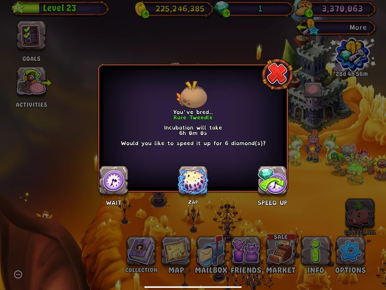 I accidentally got a rare trying to breed buzzinga | Fandom