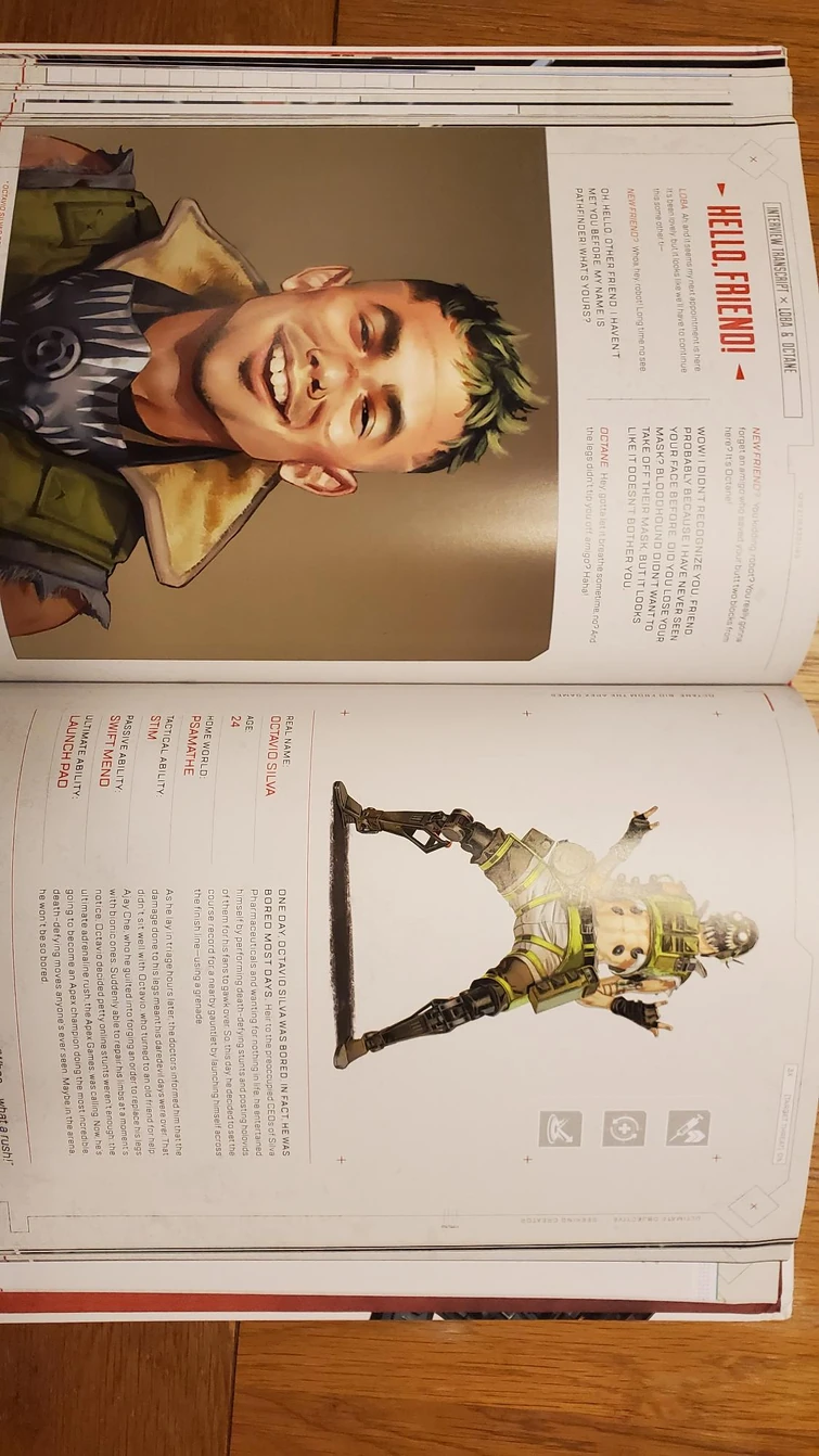 Just got "Pathfinders Quest" book and oh wow look at octane | Fandom