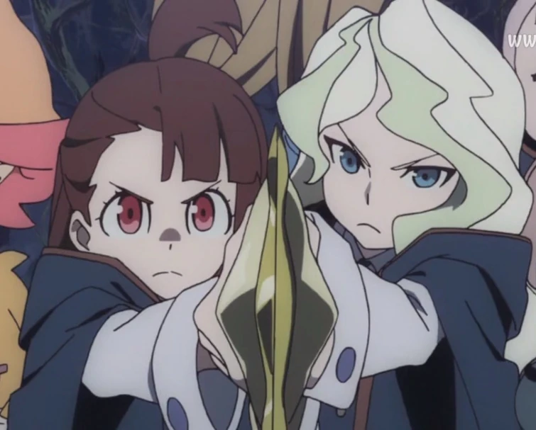 Diana did NOT have to grab the Shiny Rod. She just went "this is my ...