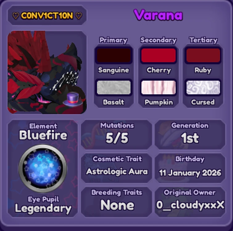 CONVICTION THE VARANA!!!!! | Fandom