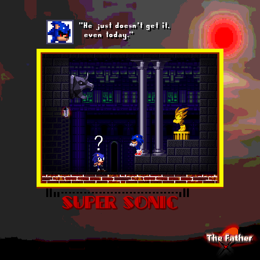 EXETOBER 2025 THE FATHER X DAY 19 l Super Sonic l He is such a fanboy ...