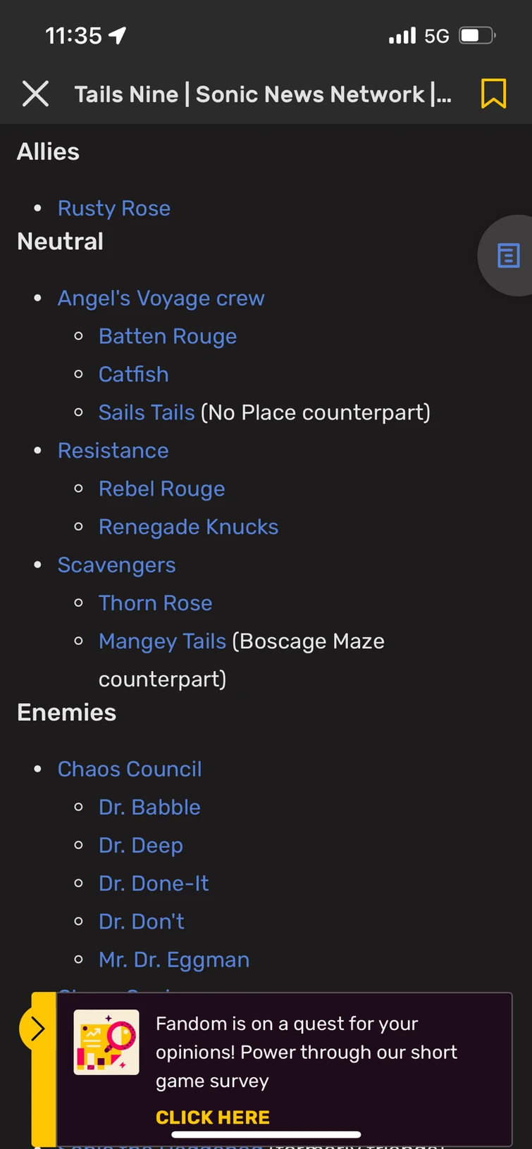 How’s rusty rose nine’s only ally? They didn’t interact much in season ...