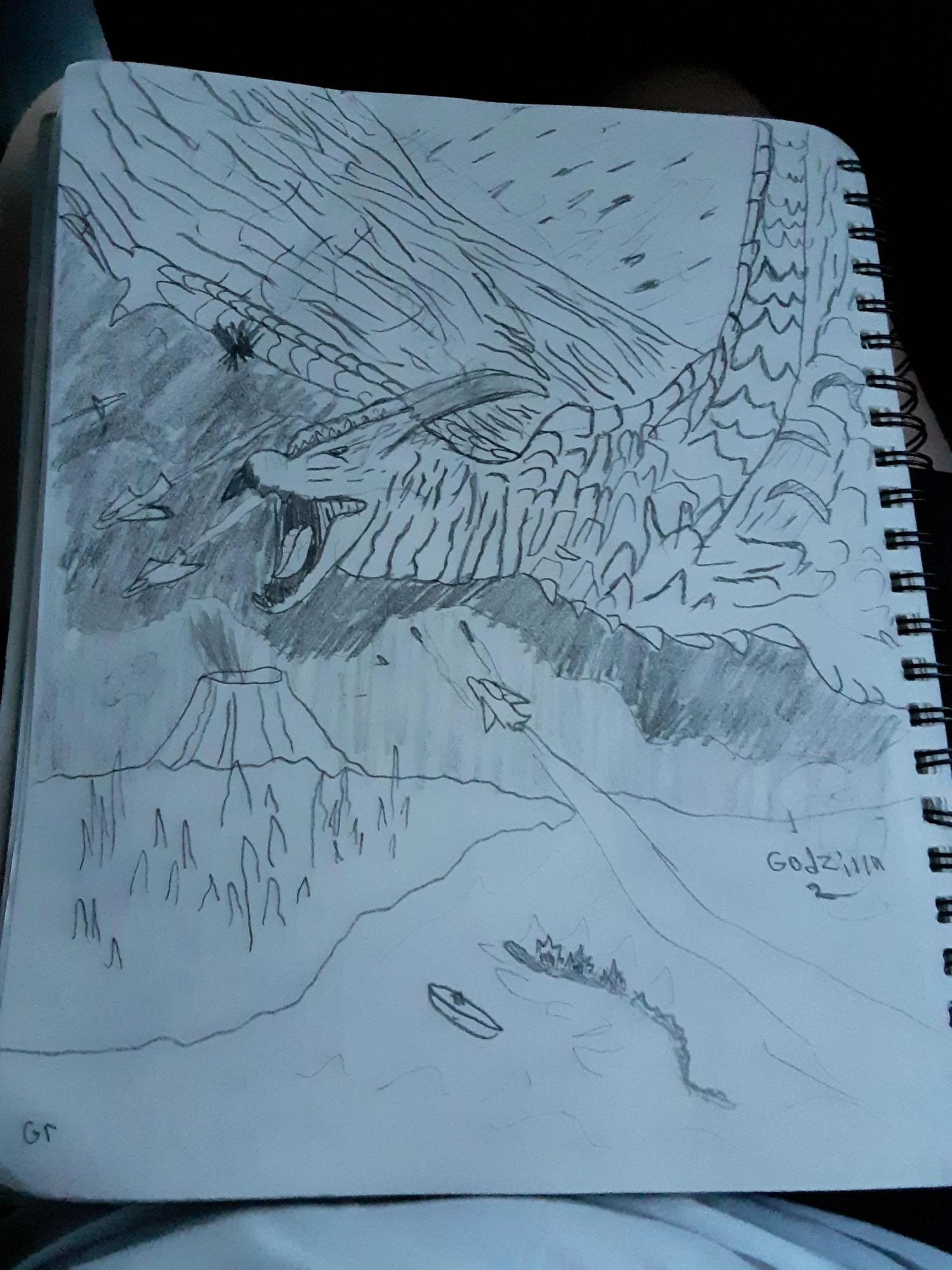 Rodan 2019 fan drawing | Fandom