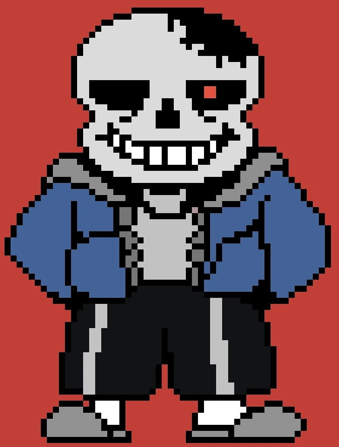 horror sans pixel art | Fandom
