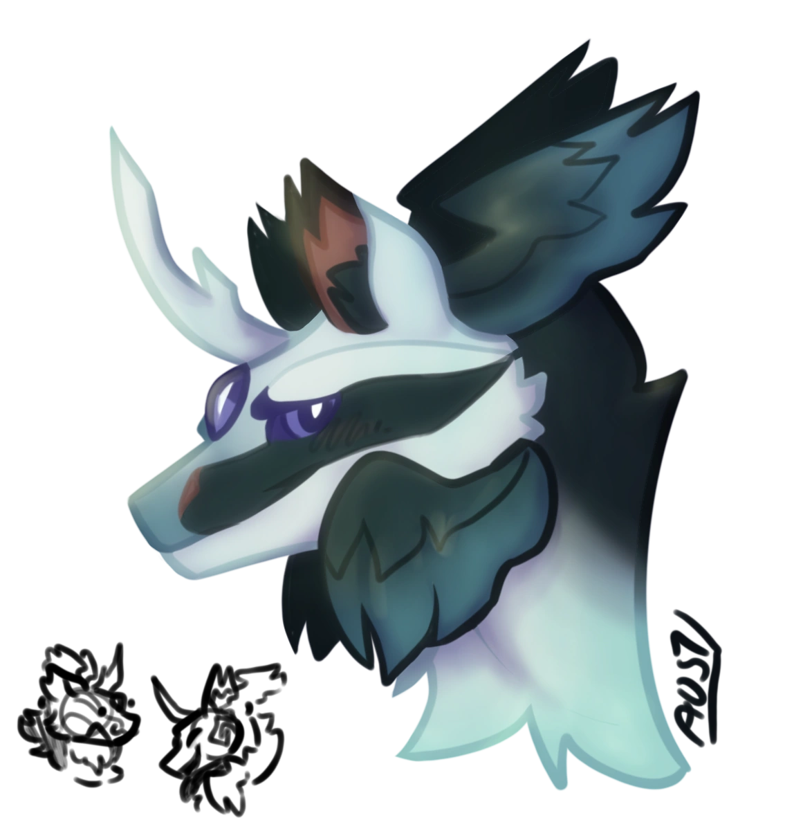 Finished the Luvon sketch from last night :) | Fandom