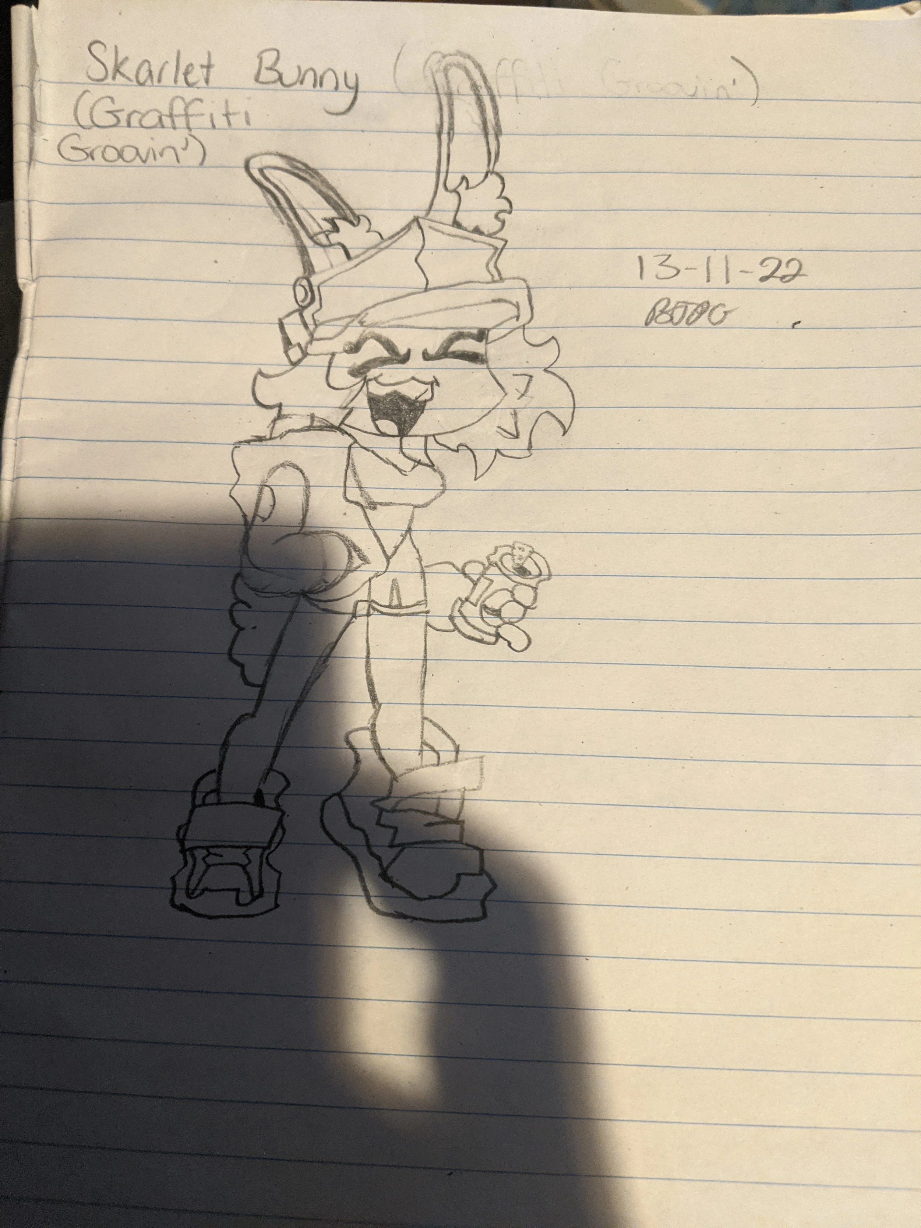 I drew Skarlet Bunny | Fandom