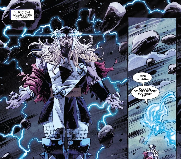 Does anyone know which comic recently showed that Thor's mother is Gaea ...