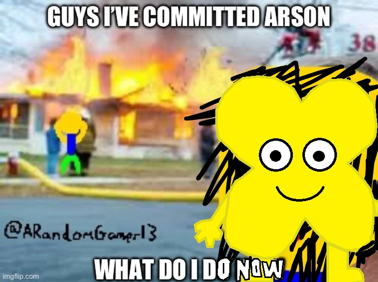 X committing arson | Fandom