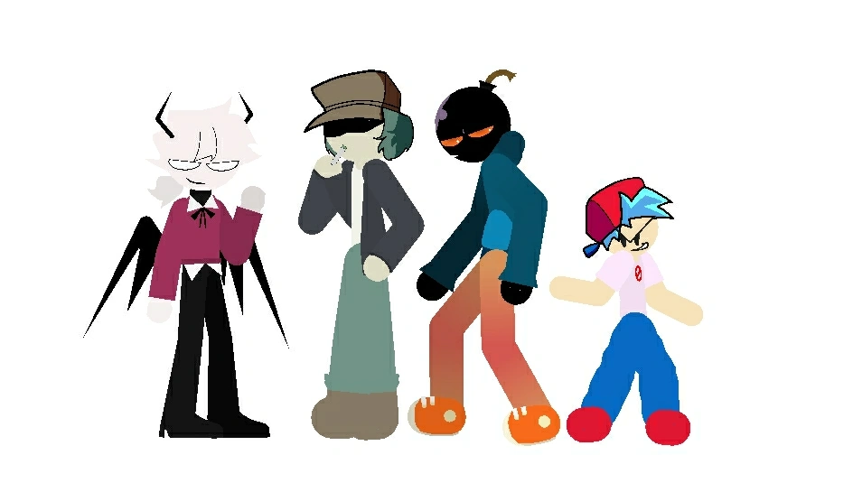 All the fnf stick figures I have so far | Fandom