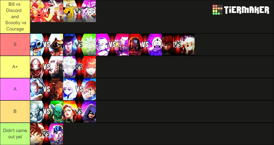 I can't decide between If I like Rick vs Doctor more or Stitch vs ...