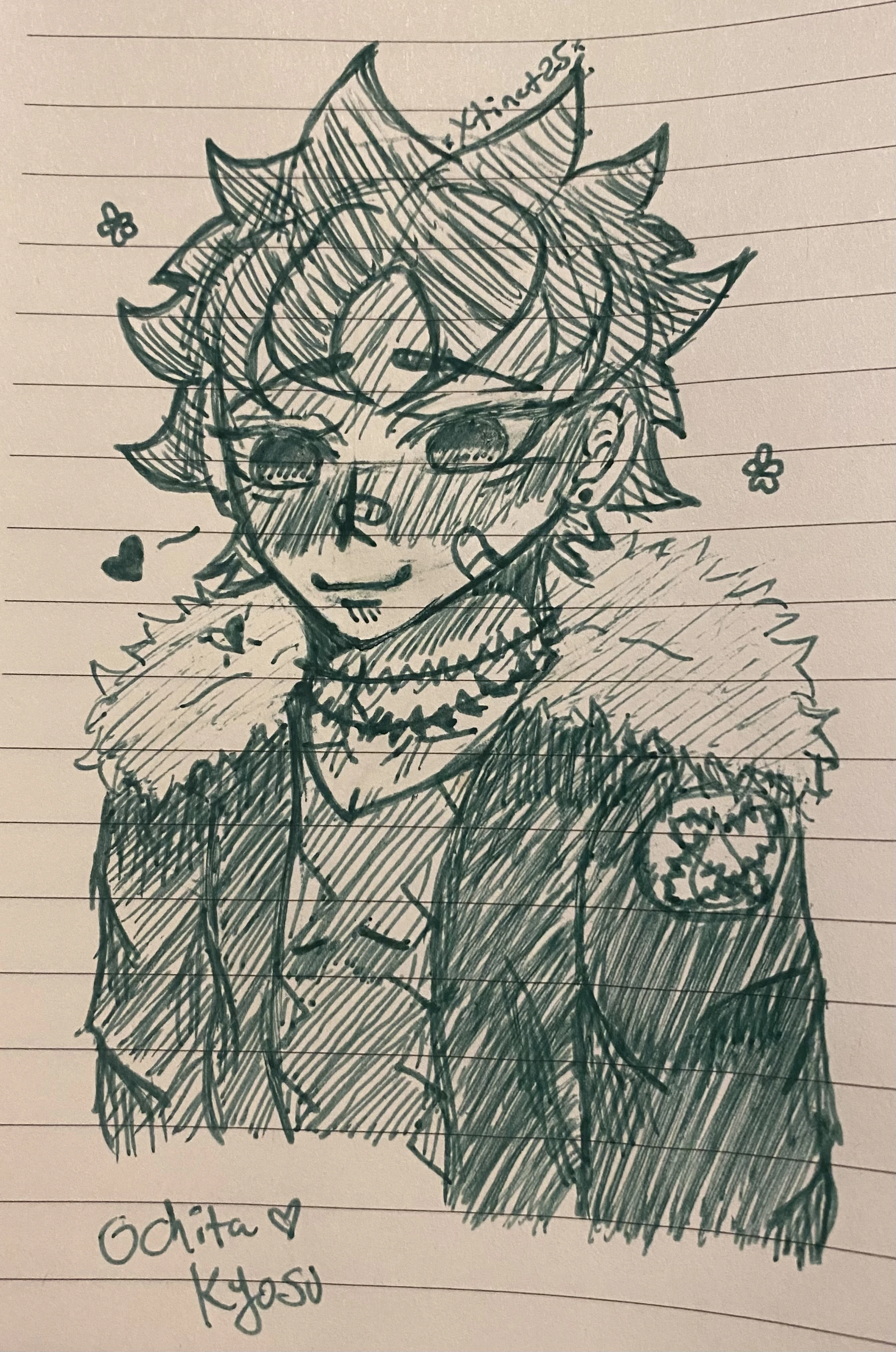 Pen Drawing of my Favorite OC | Fandom