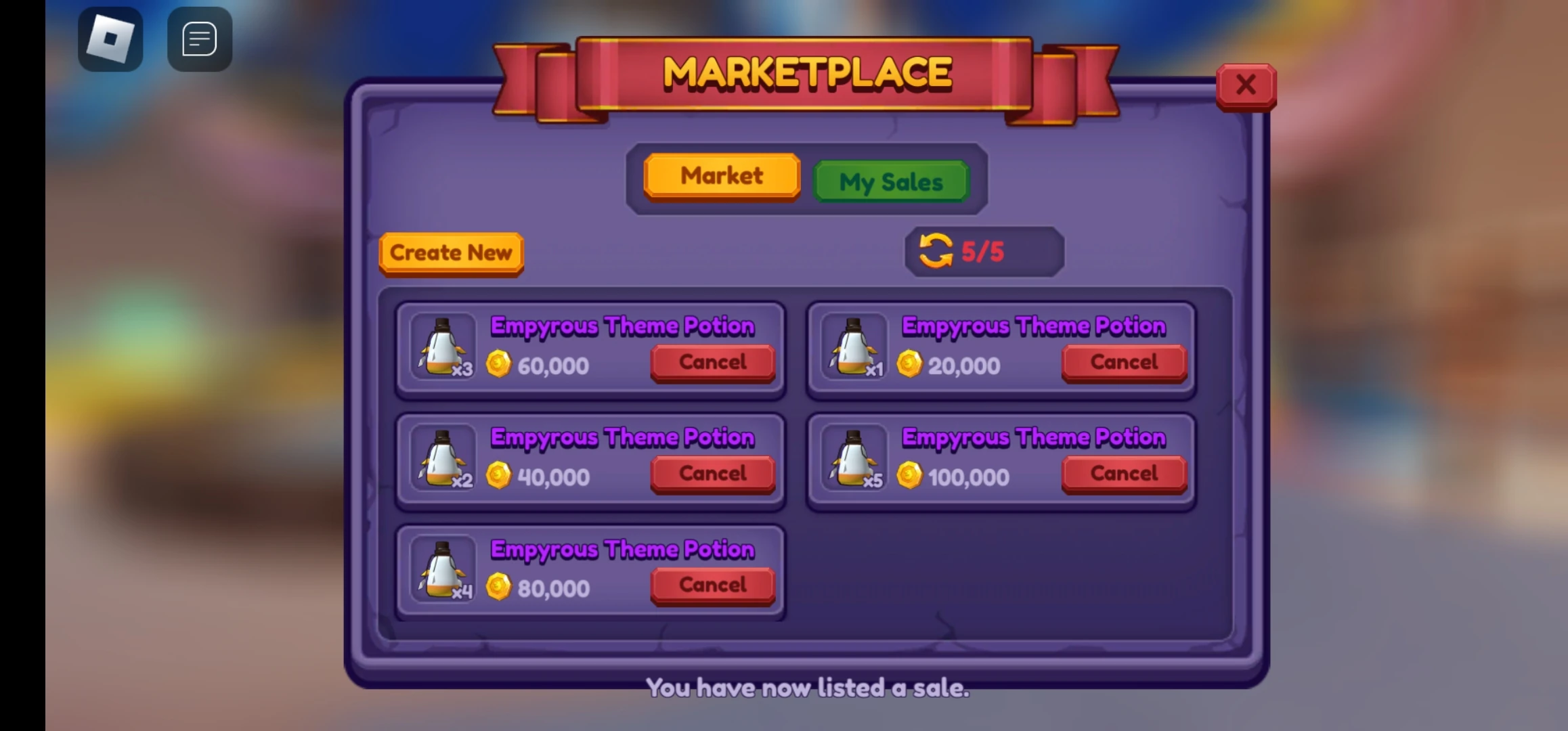 Selling Emp pot for 20k each | Fandom