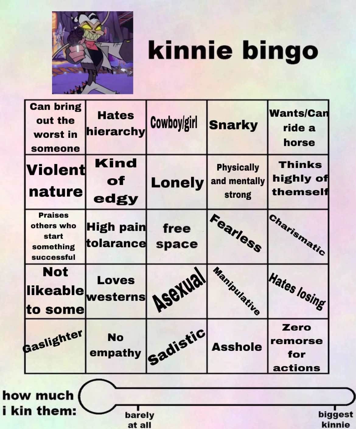 Striker kinnie bingo | Fandom