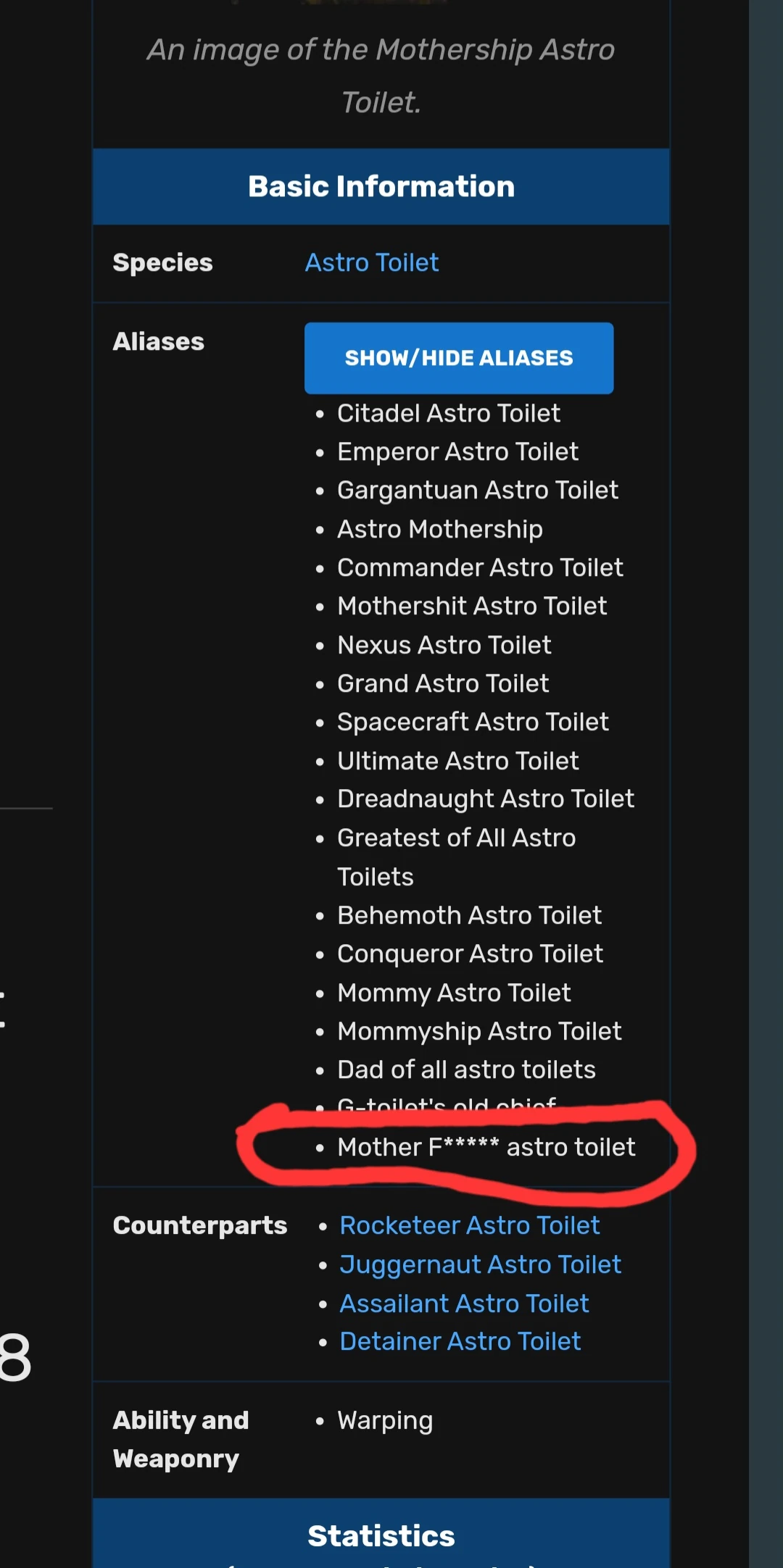 bruh another very useful alias (click for full) | Fandom