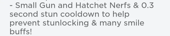 "small Nerf" this is literally a huge Nerf. Why the Dev Always Nerf ...