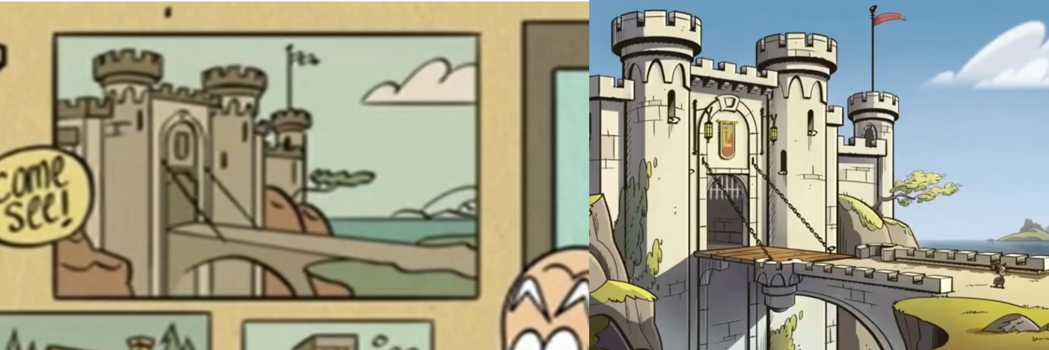 The Loud Castle cameo. | Fandom