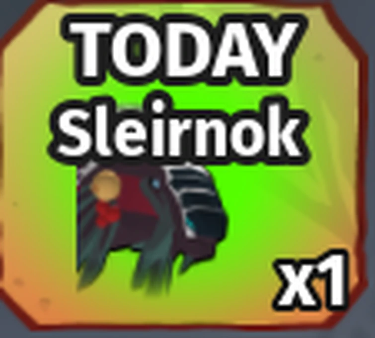 thats it? a sleirnok sp? | Fandom