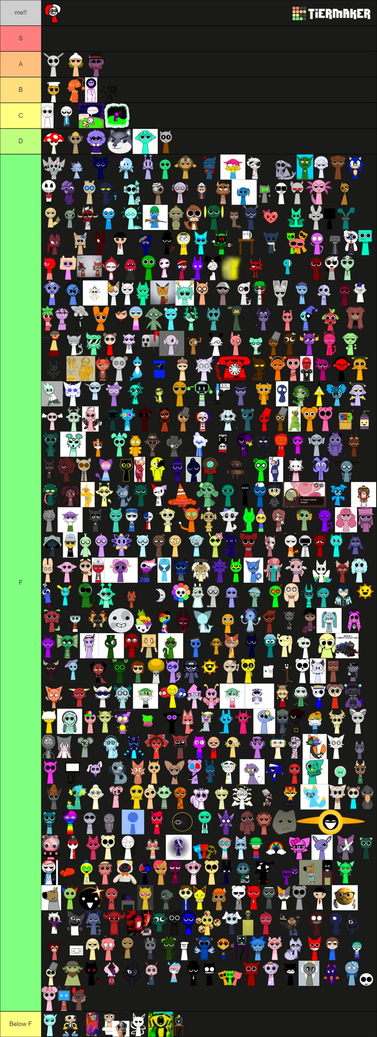 peppermint ranks sprunki fan characters | Fandom