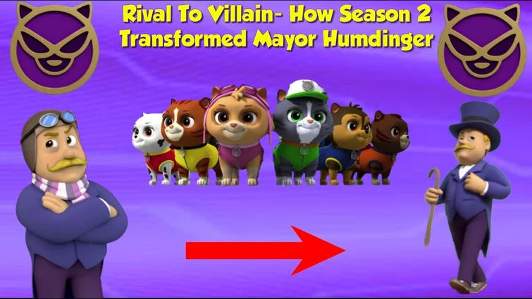 Guys it is interesting that in Season 1 Mayor Humdinger started off as ...
