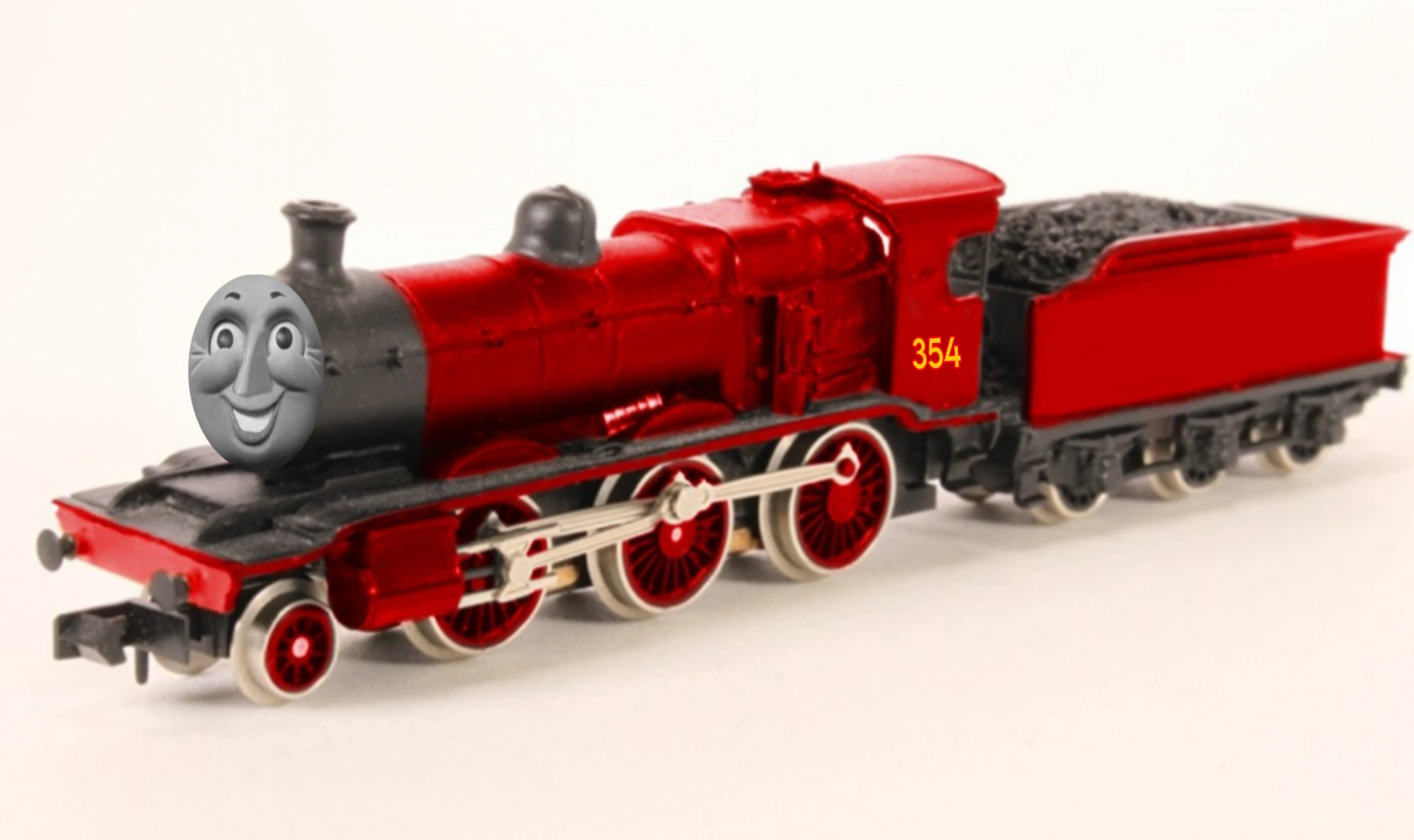 Crovan the red engine | Fandom