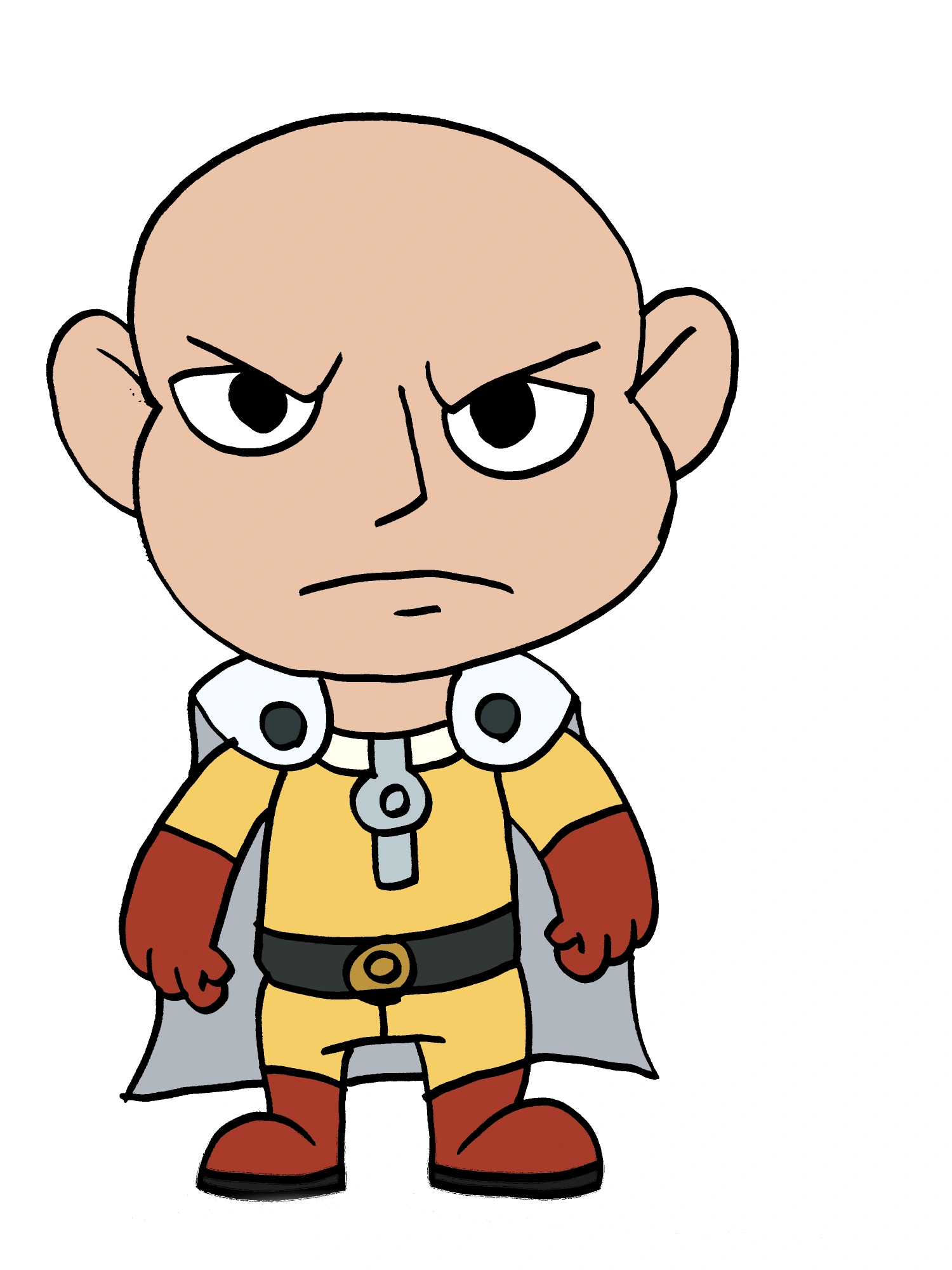 My drawing of Saitama | Fandom