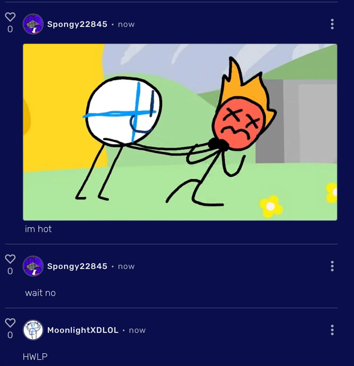 "im hot. wait no" | Fandom