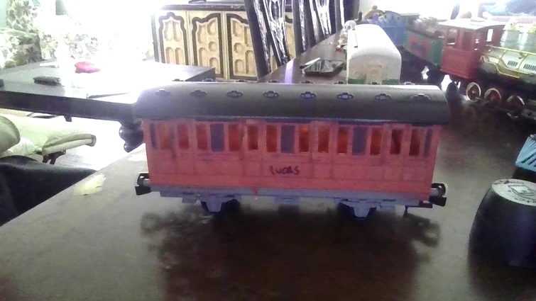 made a custom red branchline coach! | Fandom