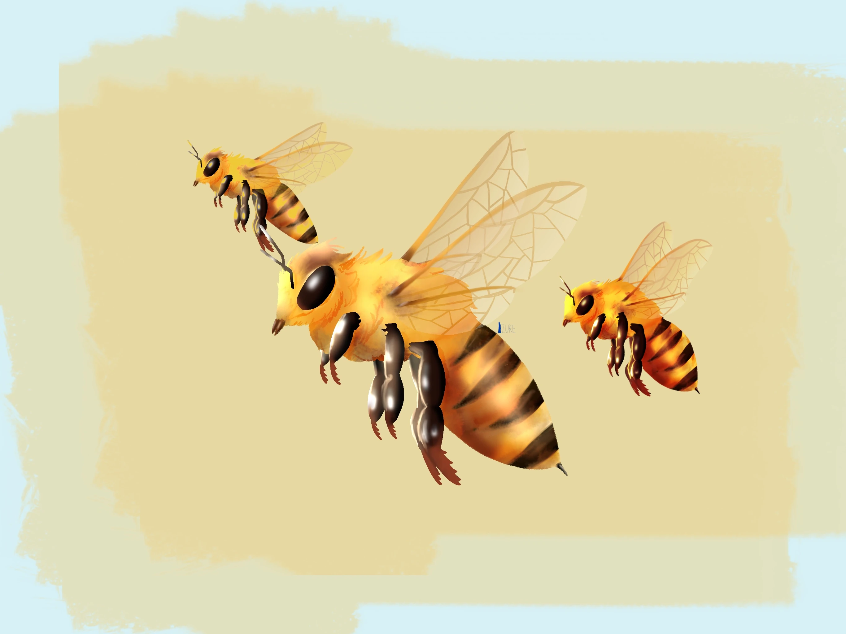 Hive (Tw: Bees) (offtopic art) | Fandom