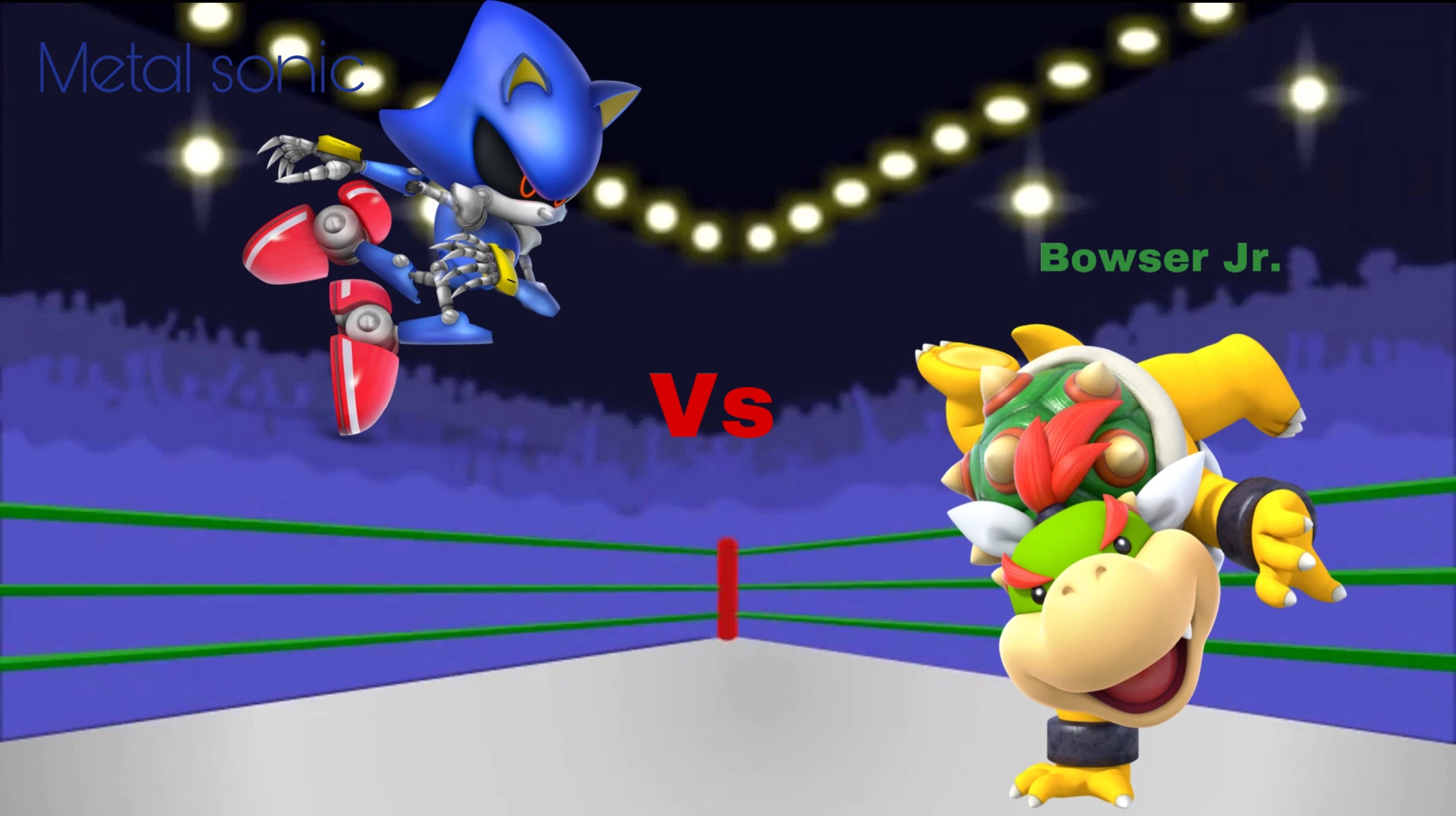 Season 3 fanart 5: Metal Sonic vs Bowser Jr. | Fandom