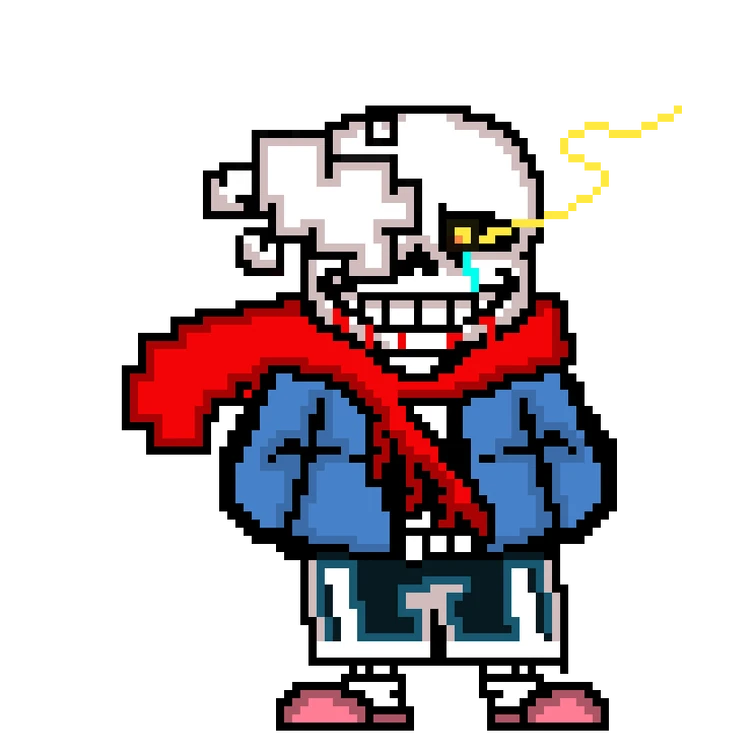 Updated Version of the Sans Sprite I made/colored (and now shaded) | Fandom