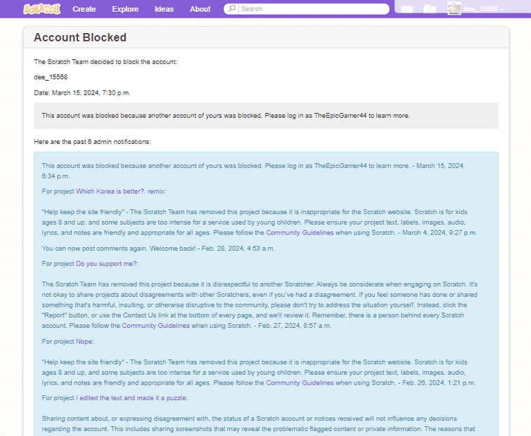 I got blocked... | Fandom