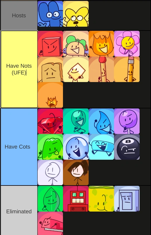 Post split bfb Viewer voting 6 | Fandom