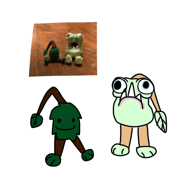 My favorite two Furcorns I’ve made out of clay | Fandom