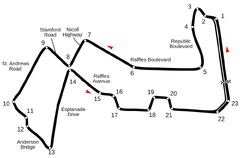 Marina Bay Street Circuit | Formula 1 Wiki | Fandom