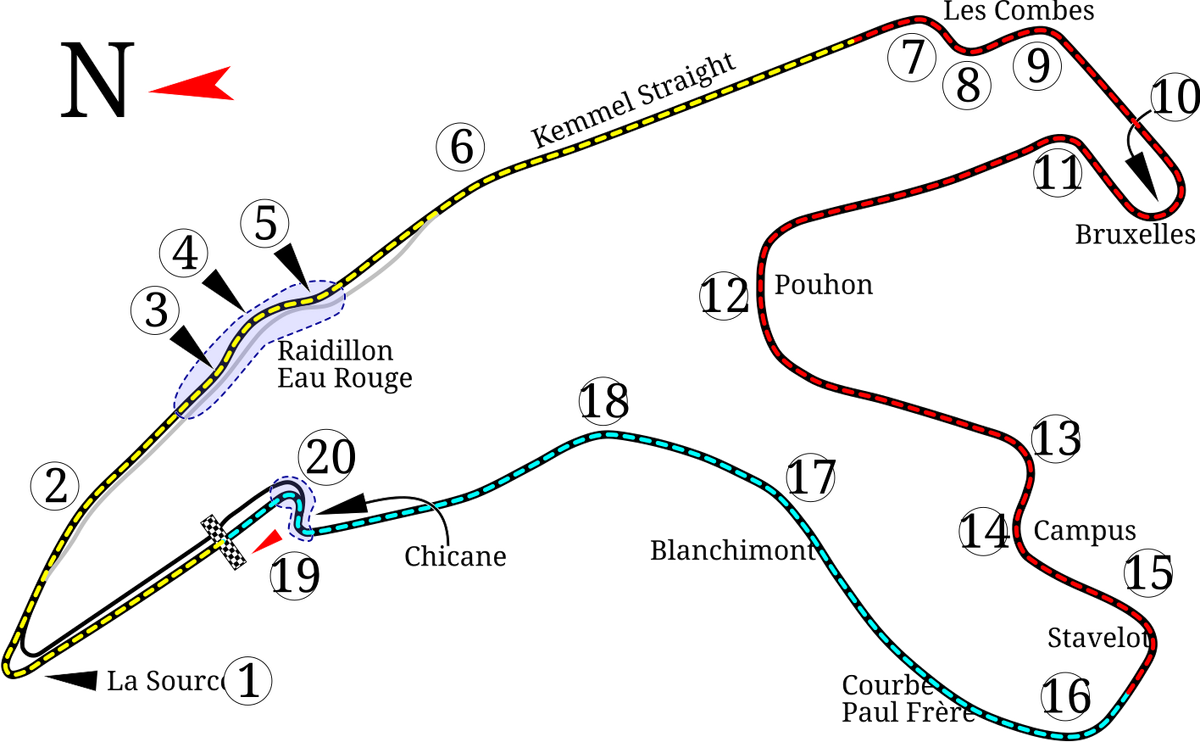 Circuit de Spa-Francorchamps | Formula 1 Wiki | Fandom