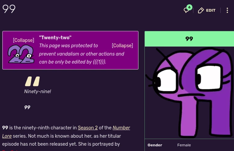 Who did cursed text on 67's page and are you sure 99 is protected? | Fandom