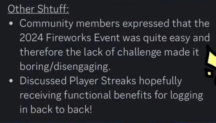 !! QOL feedback + other stuff | Fandom