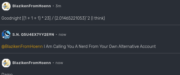alternative accounts allow for great jokes guys you need to try this ...