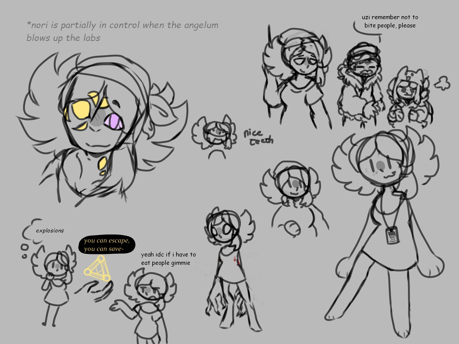human nori doodles | Fandom