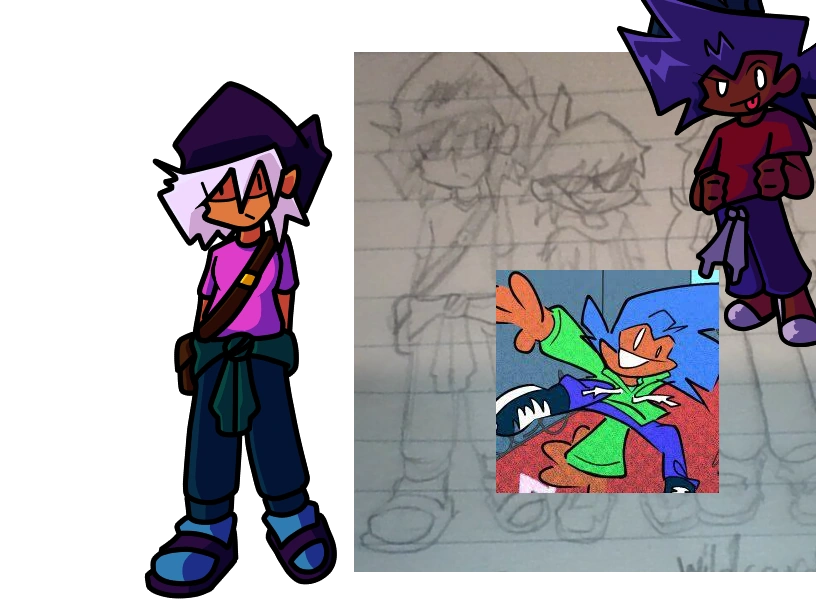 mmmm b3 cyan doodle with color | Fandom