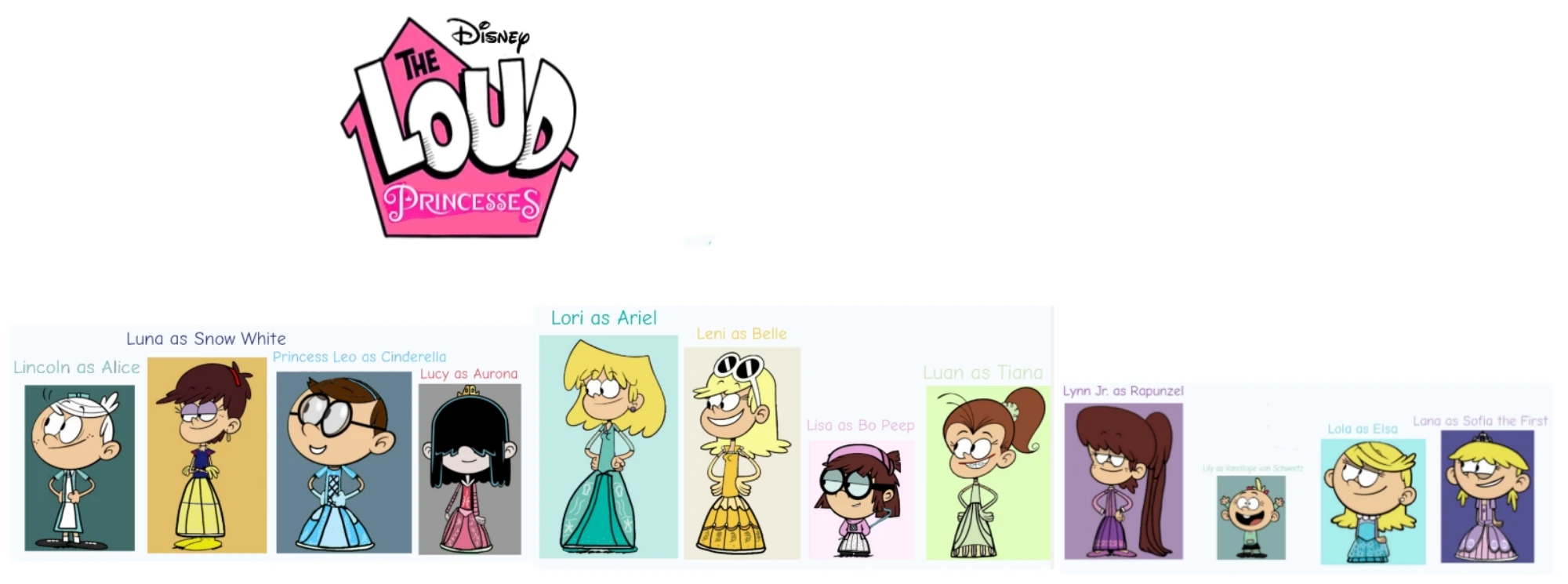 The Disney Loud Princesses! | Fandom