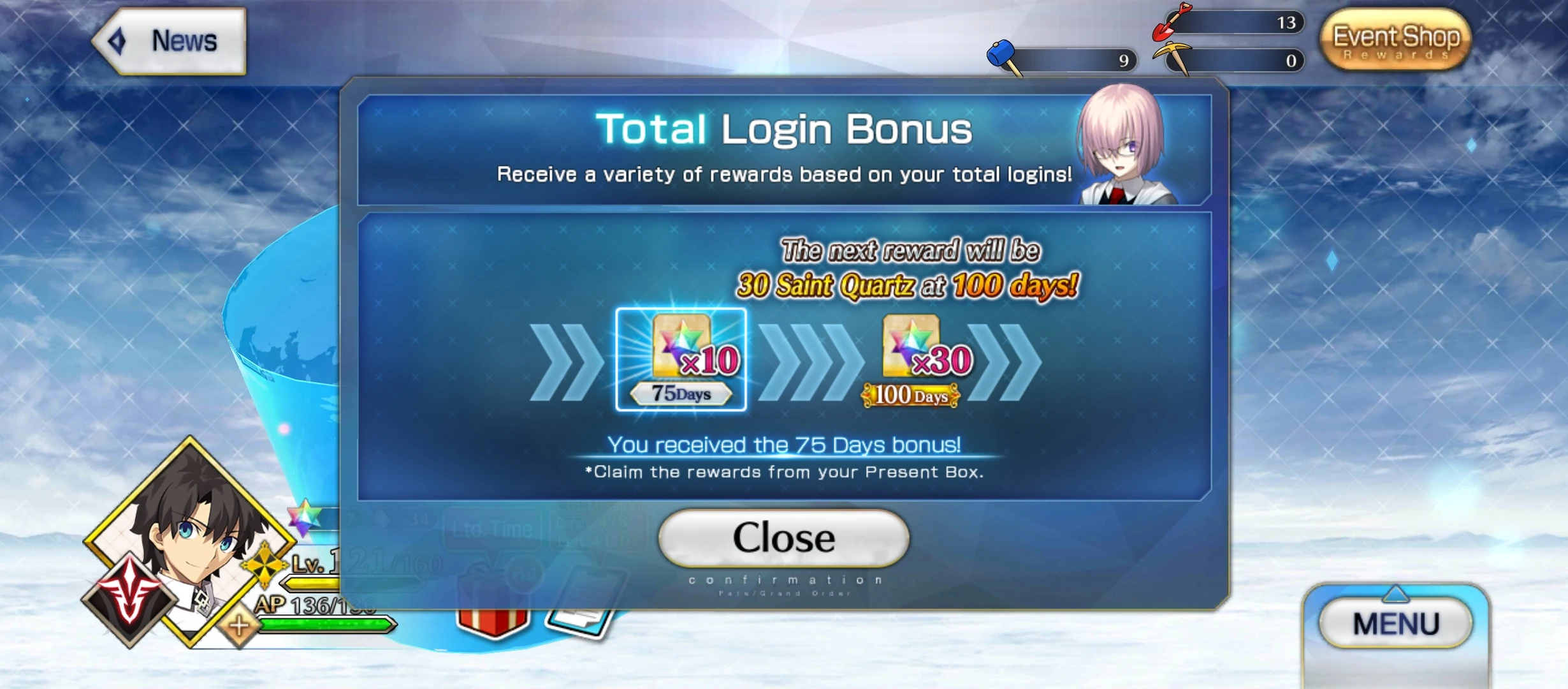 Whew, 75 days done | Fandom