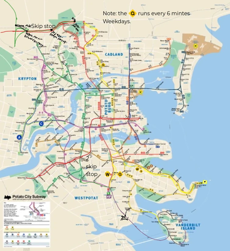 My version of the PTA map | Fandom