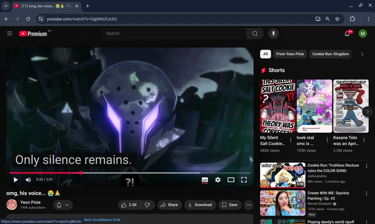 SILENT SALT'S VOICE WAS REVEALED | Fandom