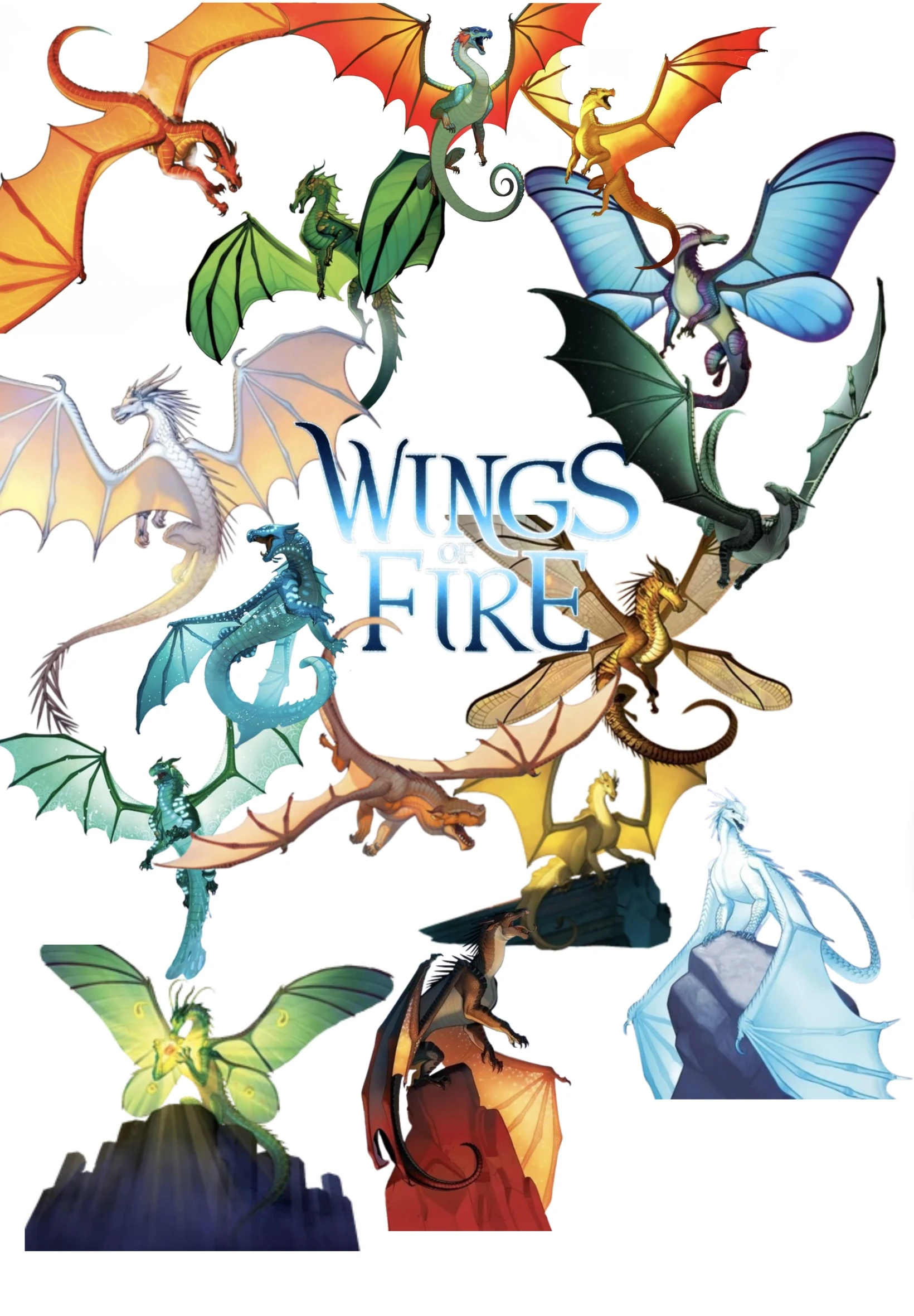 I made a WoF poster out of the covers and was wondering if anybody ...